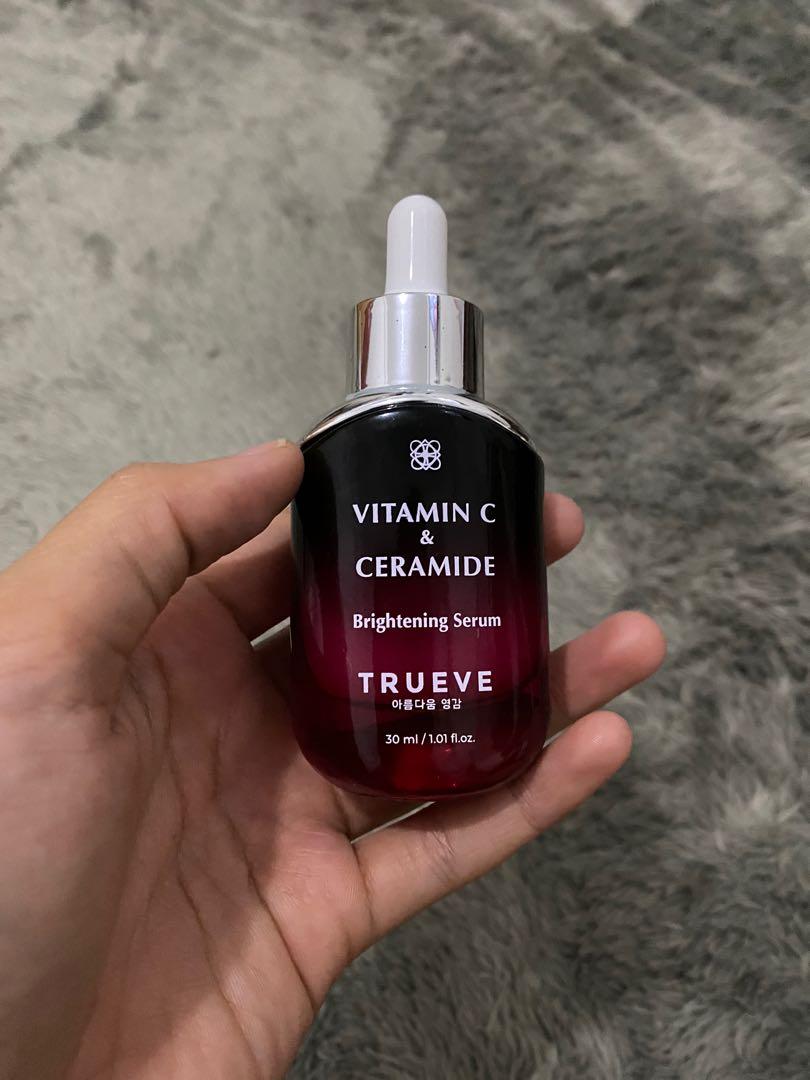 TRUEVE VITAMIN C & CERAMIDE Brightening Serum 30 ML, Serum Wajah ...