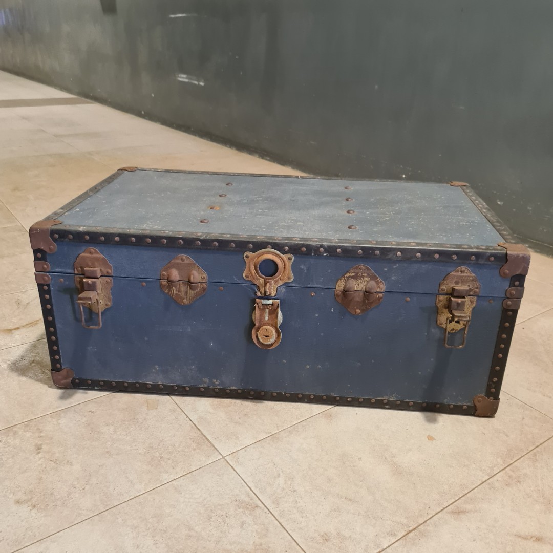 Vintage Travellers Trunk, Furniture & Home Living, Home Decor, Other ...