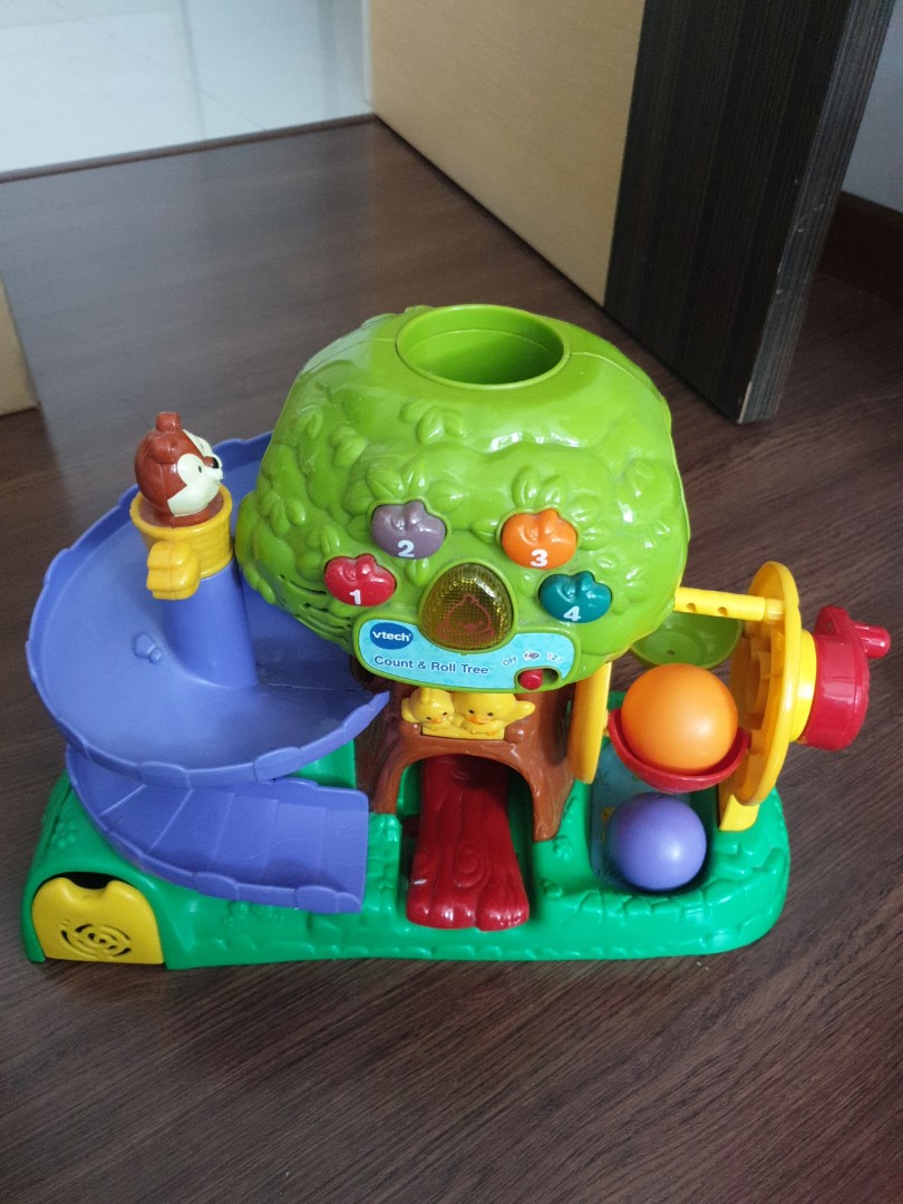 Vtech count and roll tree, Babies & Kids, Infant Playtime on Carousell