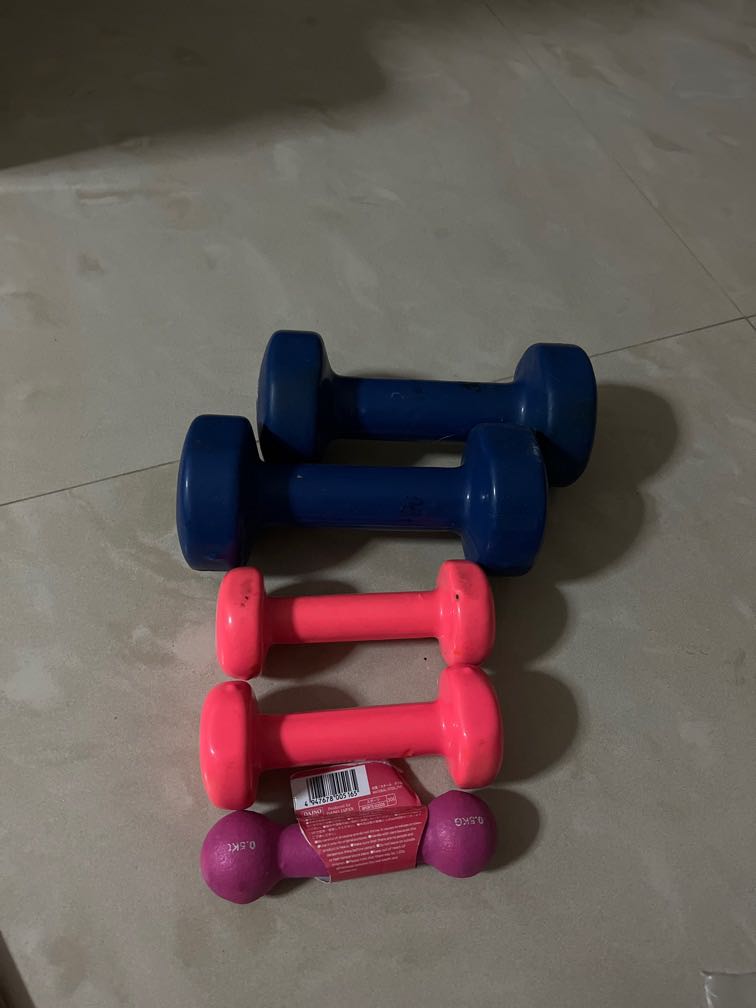 Weights bundle #2, Sports Equipment, Exercise & Fitness, Weights ...