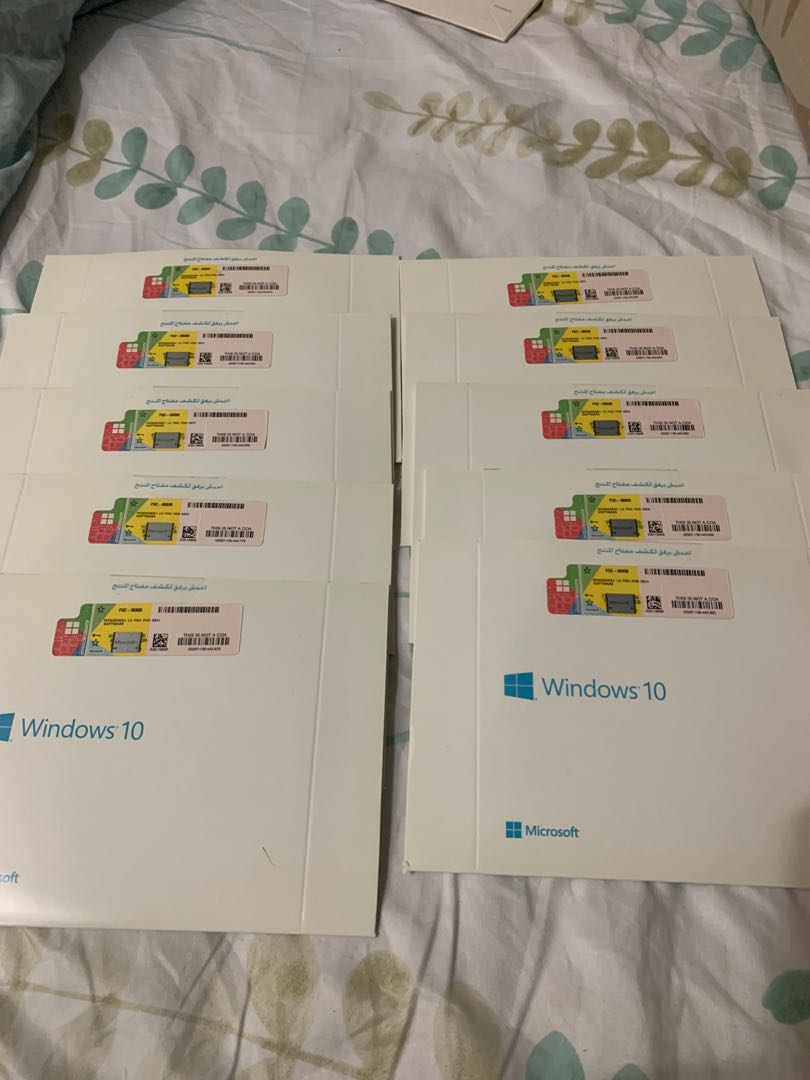 WINDOWS 10 [English/Arabic Version], Computers & Tech, Office ...