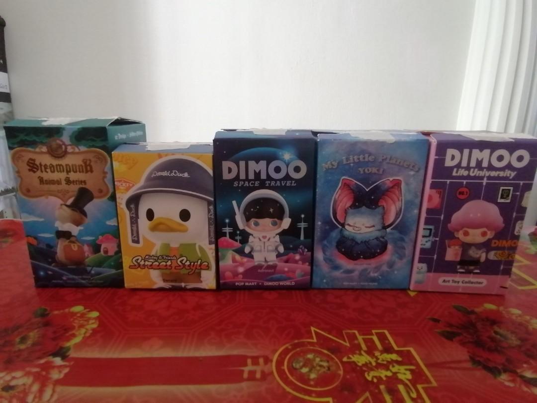 WTS/WTT Popmart (Dimoo Pets Vacation, Dimoo Aquarium, Harry Potter ...