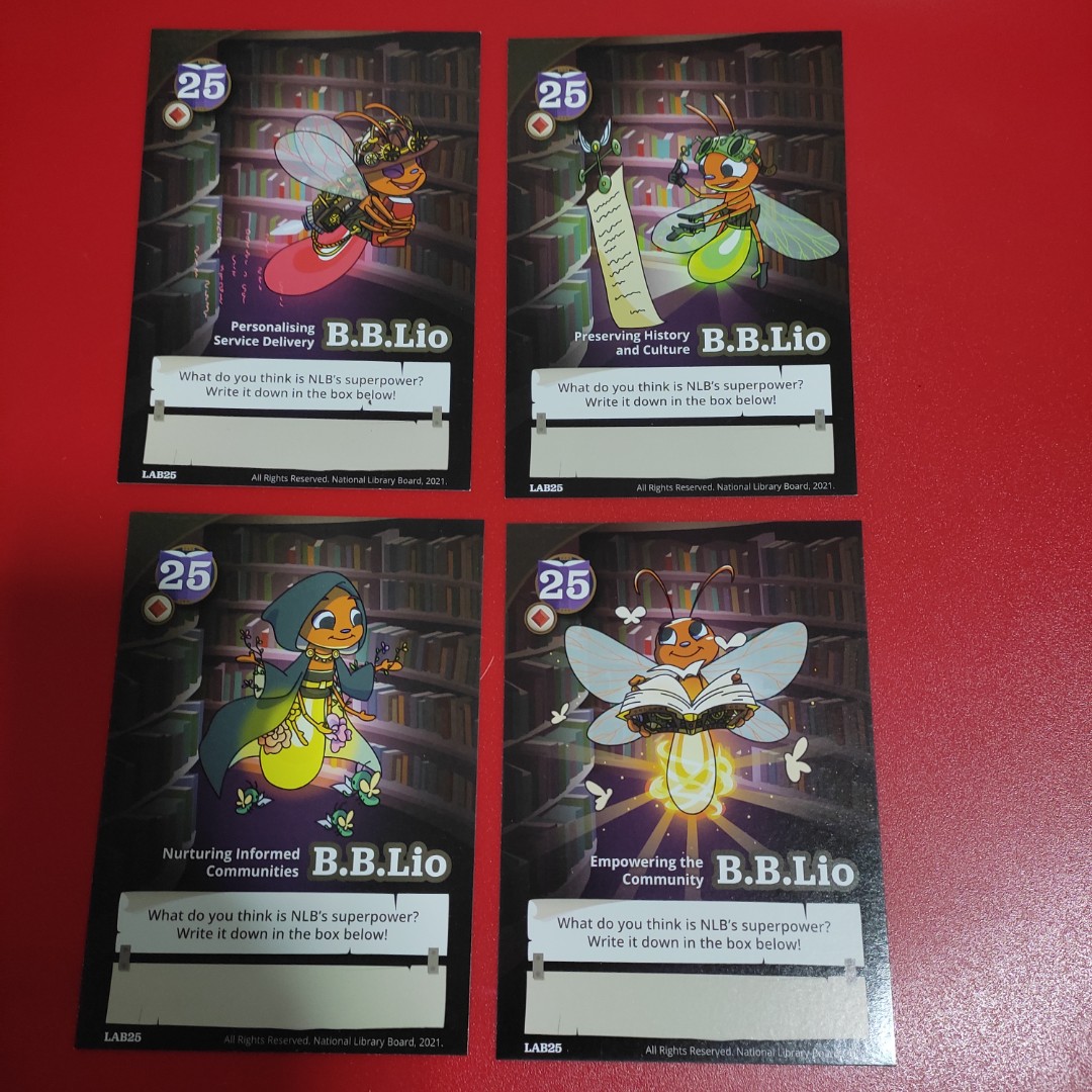 [WTS/WTT] Brand New Limited Edition Nlb Book Bugs 3 x Lab25 ...