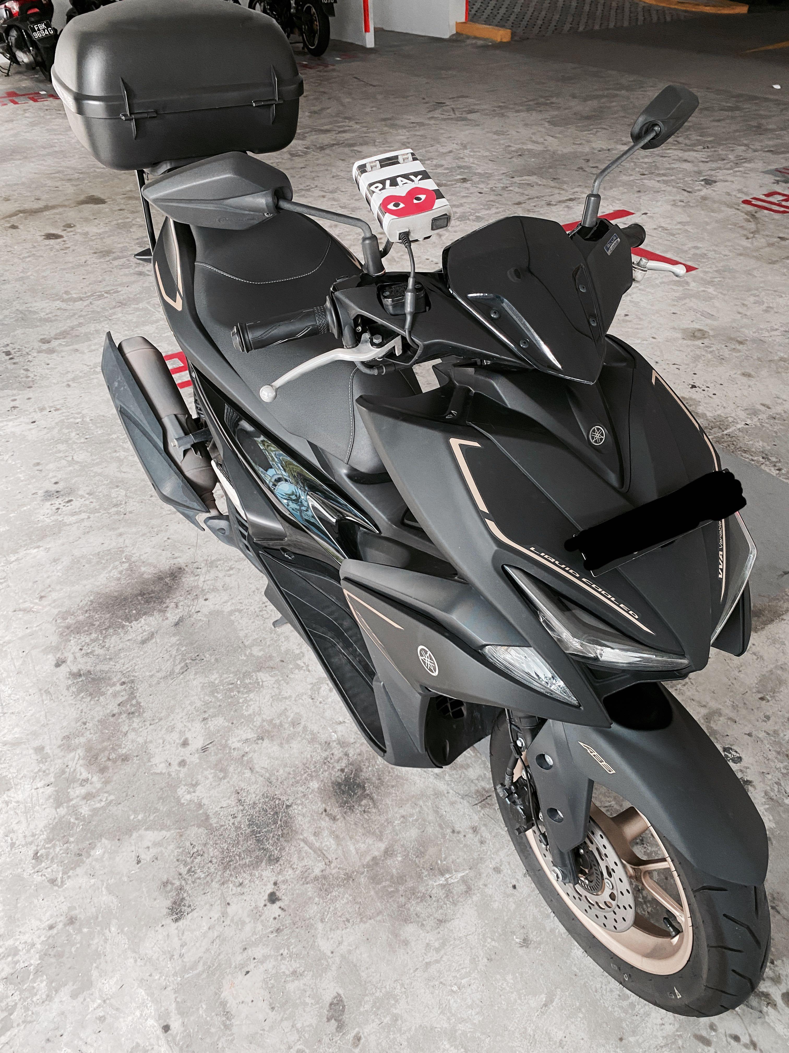 Yamaha Aerox keyless 2020, Motorcycles, Motorcycles for Sale, Class 2B ...