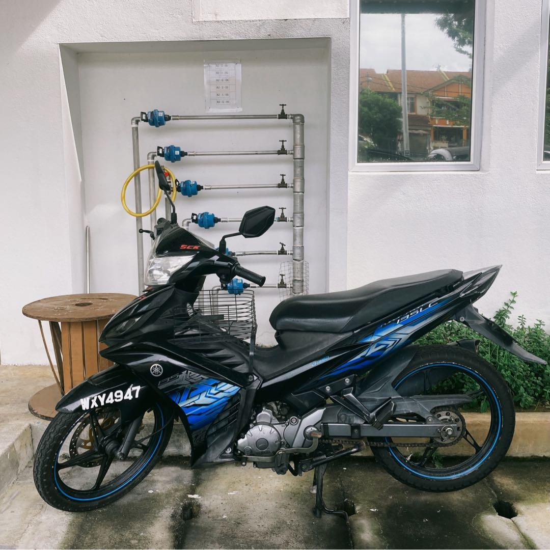 Yamaha LC135 V2 Spec 63 Complete, Motorbikes on Carousell