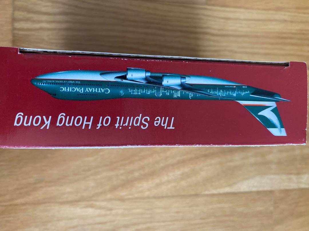 1:500 Cathay pacific B747-200 1997 spirit of hongkong limited edition ...