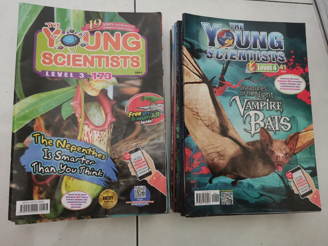2018 Young Scientist magazines level 3 and 4, Hobbies & Toys, Books ...