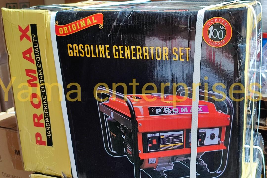 3.5kva gasoline generator set portable promax, Commercial & Industrial ...