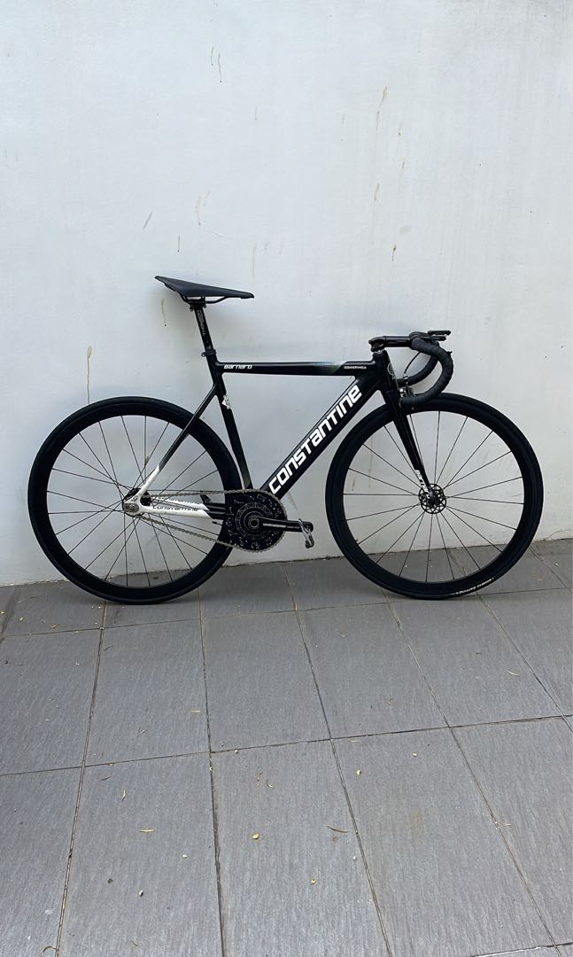40mm fixie carbon wheelset, Sports Equipment, Bicycles & Parts, Parts ...
