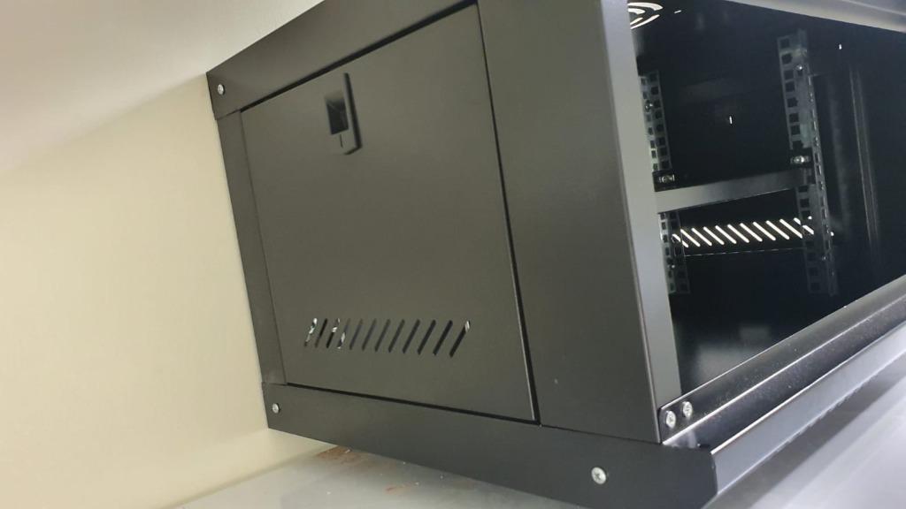 6U stand data storage CCTV recorder rack wall mount, Furniture & Home ...