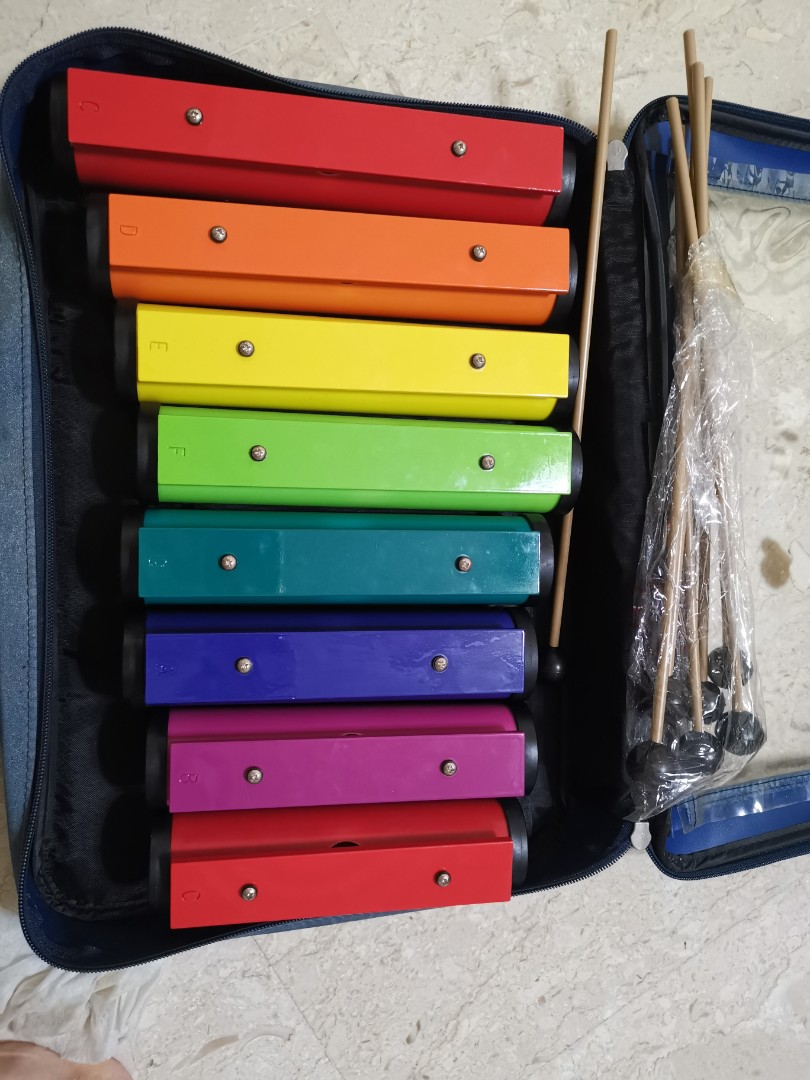 8 Notes Chromatic Xylophone, Hobbies & Toys, Toys & Games on Carousell
