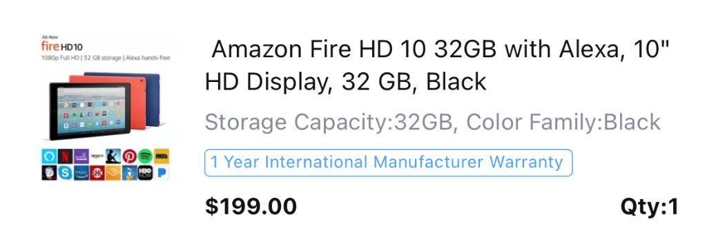 Amazon Fire, Computers & Tech, Laptops & Notebooks on Carousell