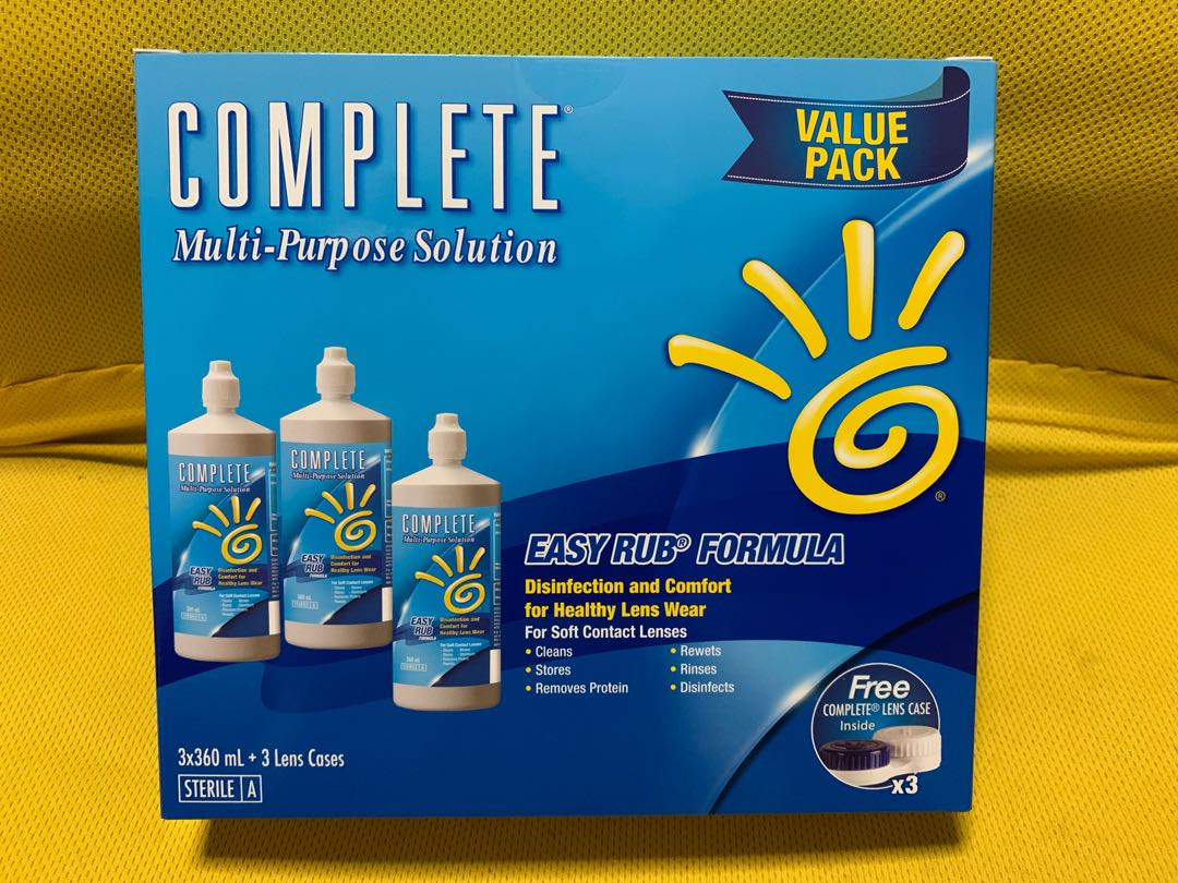 Amo Complete Easy Rub MultiPurpose Solution, Beauty & Personal Care ...