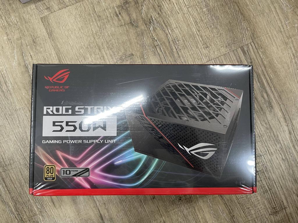 ASUS ROG STRIX 550W Gold Rated Fully Modular PSU, Computers & Tech ...