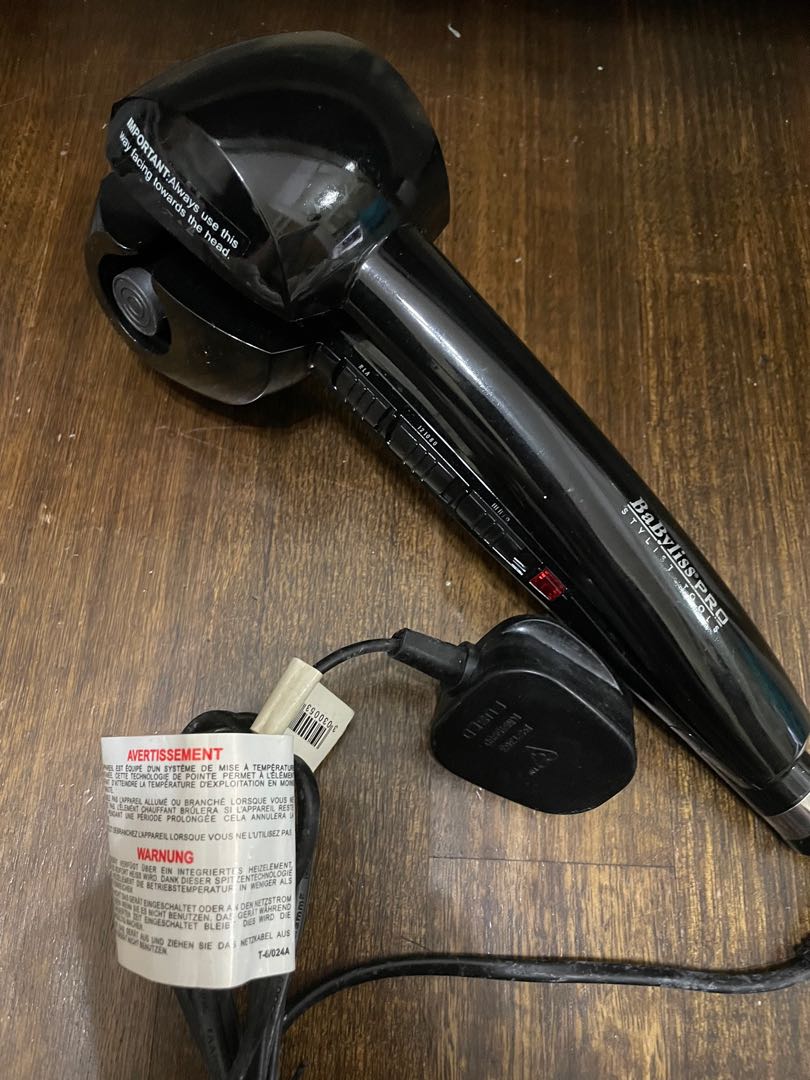 Babyliss Pro Curler Type F70A, Beauty & Personal Care, Hair on Carousell