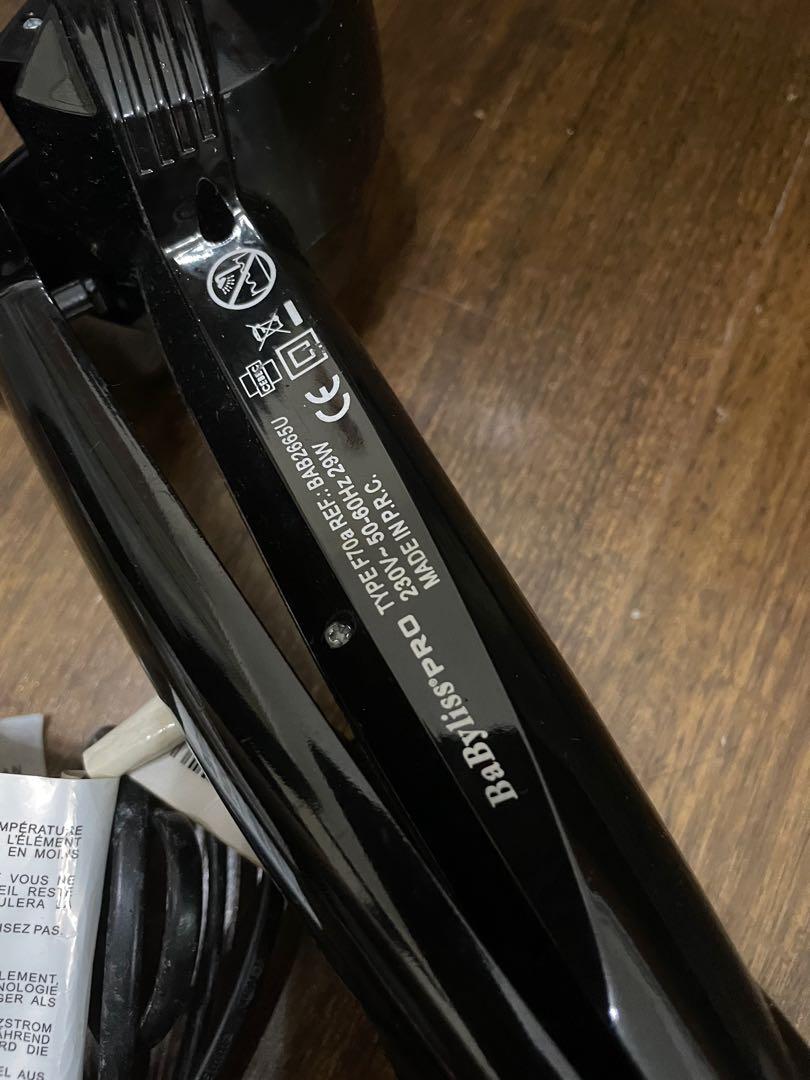 Babyliss Pro Curler Type F70A, Beauty & Personal Care, Hair on Carousell