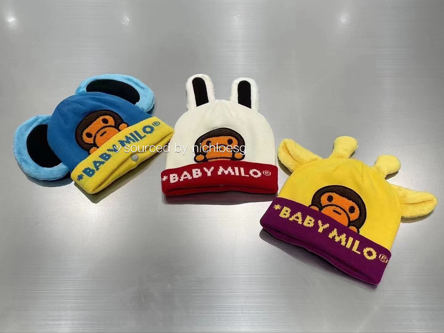 BAPE BABY MILO FRIENDS BOA CAP, Babies & Kids, Babies & Kids Fashion on ...
