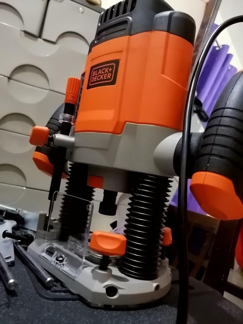 BLACK+DECKER PLUNGE ROUTER, Commercial & Industrial, Construction Tools ...