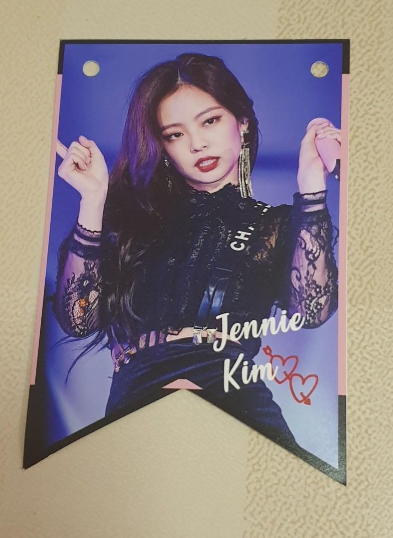 Blackpink - Jennie Banner Decoration, Hobbies & Toys, Memorabilia ...
