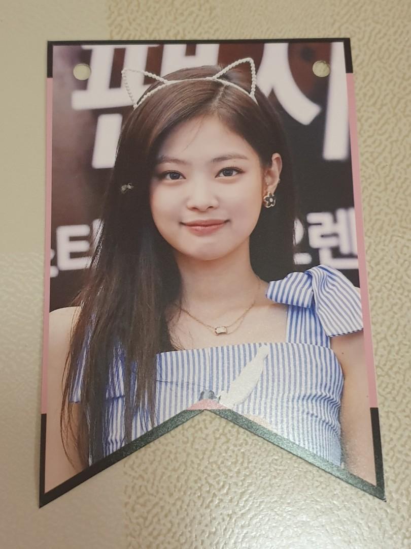 Blackpink - Jennie Banner Decoration, Hobbies & Toys, Memorabilia ...