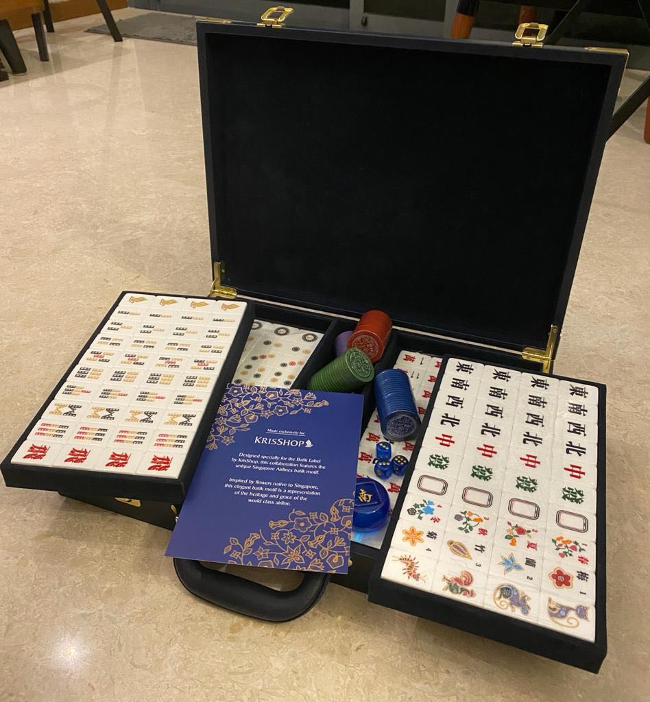 Brand new Batik SQ Mahjong tiles limited edition, Hobbies & Toys, Toys ...