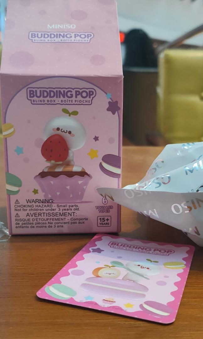 Budding Pop figurine miniso, Hobbies & Toys, Toys & Games on Carousell