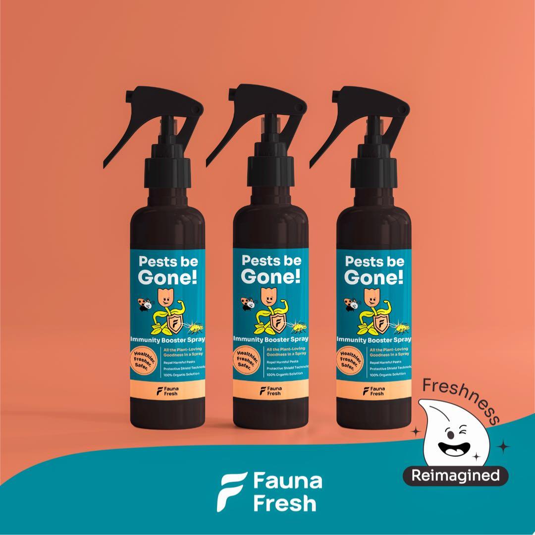 Bundle 3 x Pest be gone Plant Immunity booster spray/ Organic ...