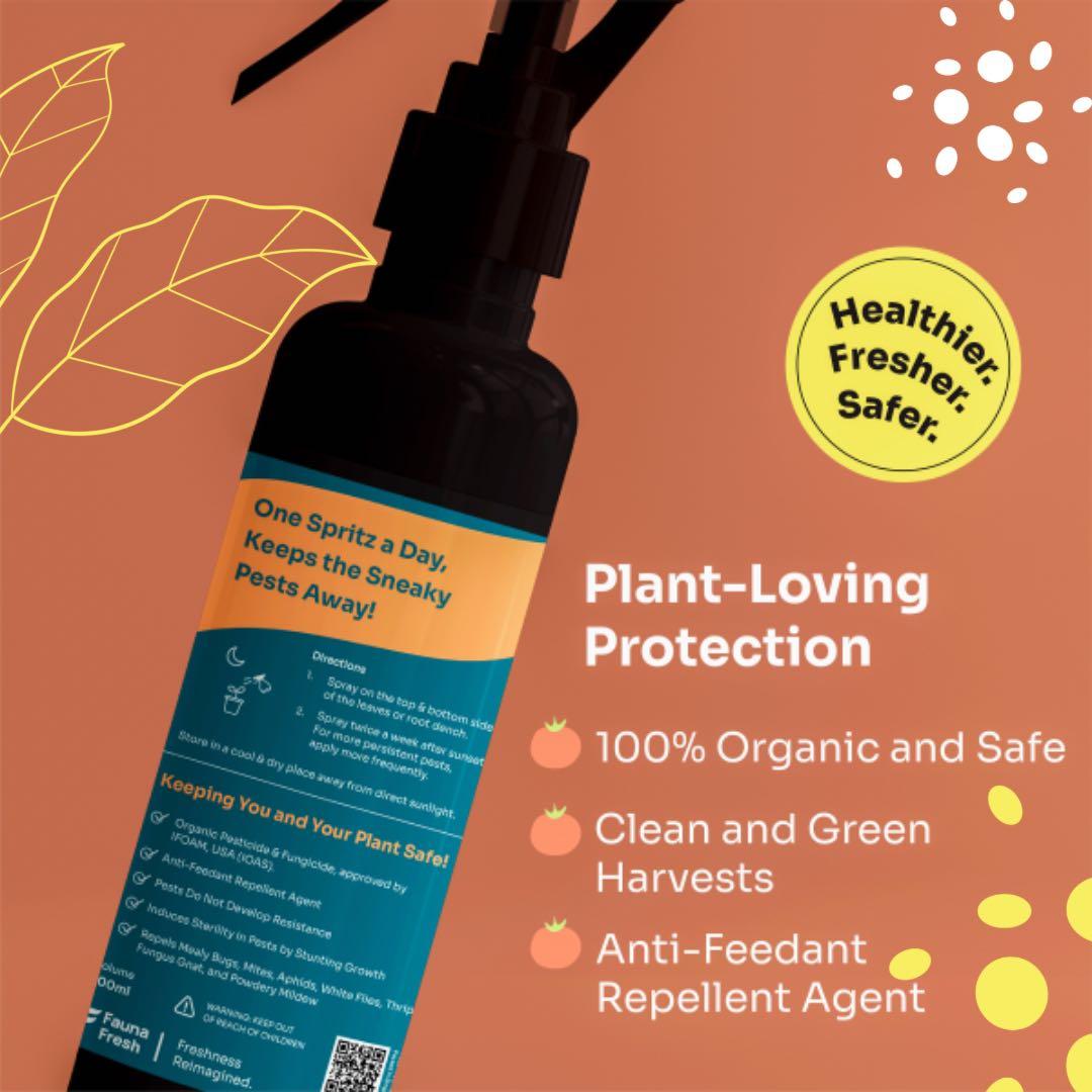 Bundle 3 x Pest be gone Plant Immunity booster spray/ Organic ...