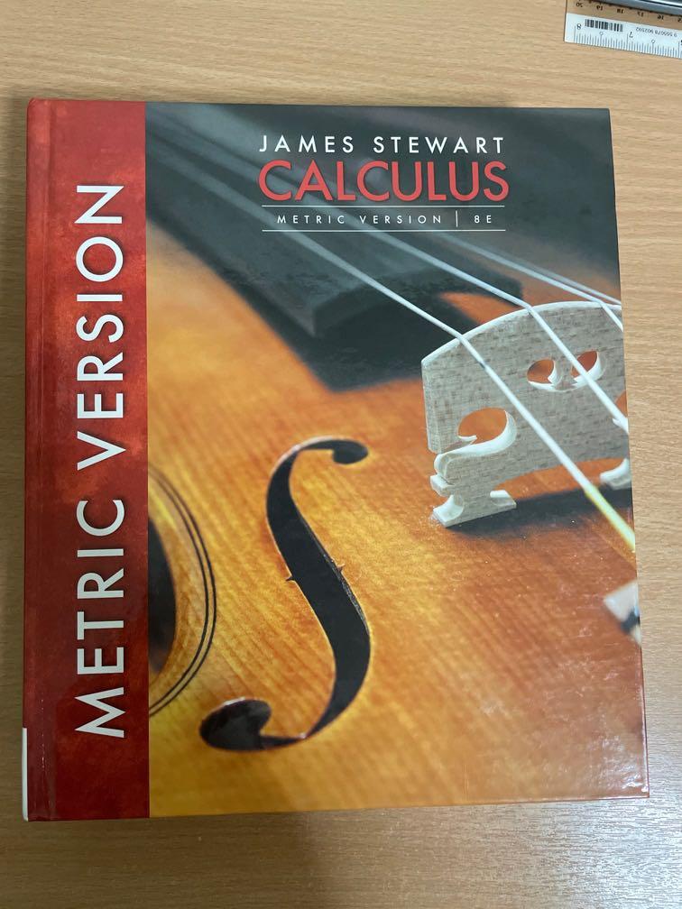 Calculus James Stewart Metric Version 8E, Hobbies & Toys, Books ...