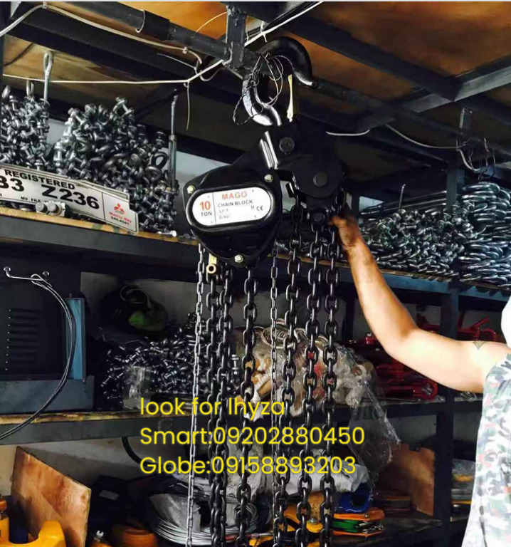 CHAIN BLOCK HEAVY DUTY, Commercial & Industrial, Construction Tools ...