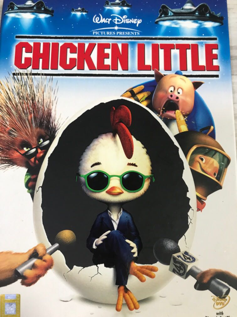 Chicken little DVD, Hobbies & Toys, Music & Media, CDs & DVDs on Carousell
