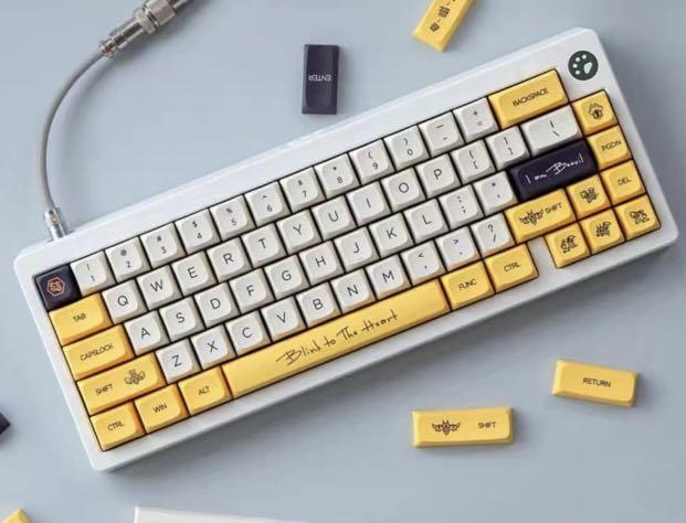 |CKB|140 key|蜜蜂 Bees|鍵帽 Keycap|機械鍵盤 Mechanical keyboard, 電腦＆科技, 電腦周邊及配件 ...