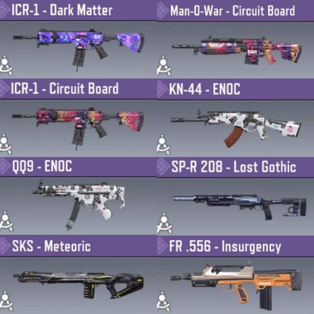 CODM Stacked Acc, Video Gaming, Gaming Accessories, Game Gift Cards ...