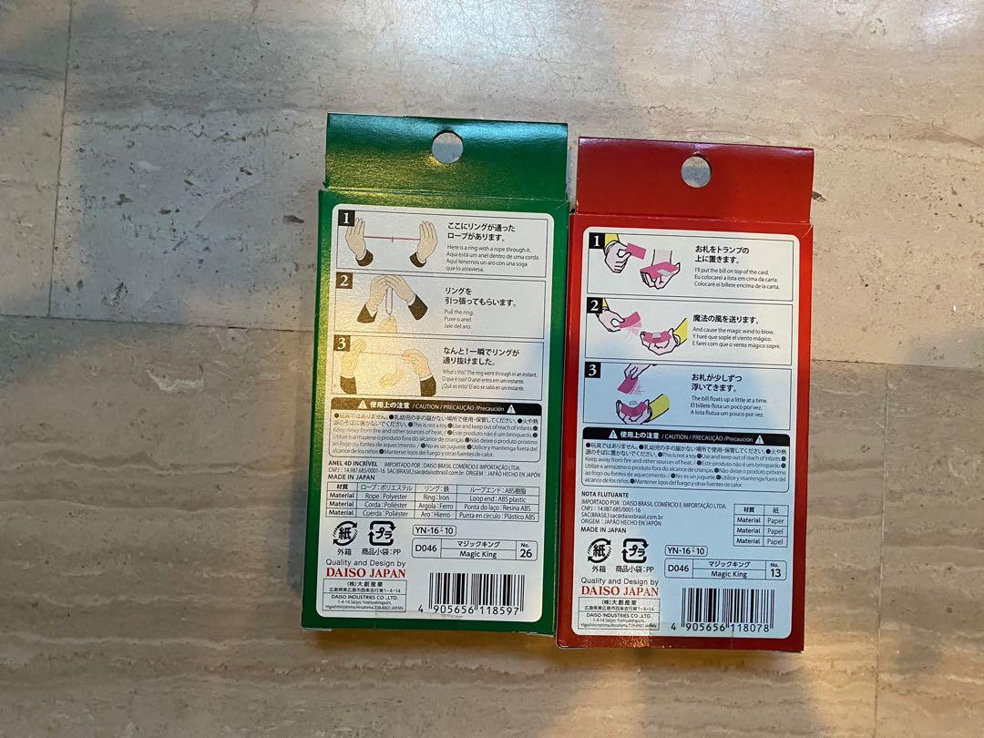 Daiso magic sets, Hobbies & Toys, Toys & Games on Carousell