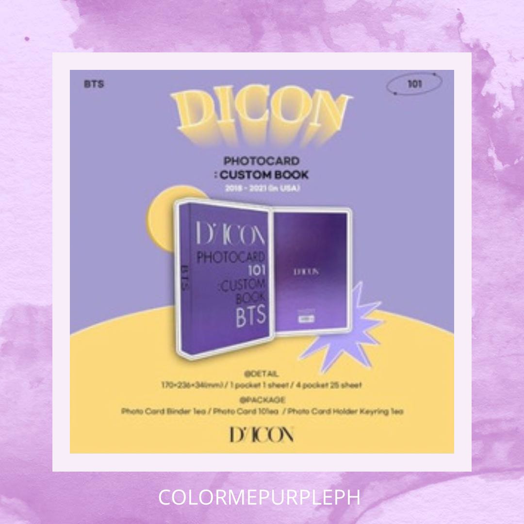 Dicon Photocard 101: Custom Book | ONHAND, Hobbies & Toys, Memorabilia ...