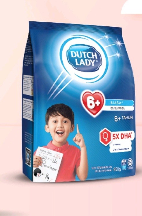 Dutch lady milk formula 6+ 850G, Food & Drinks, Beverages on Carousell