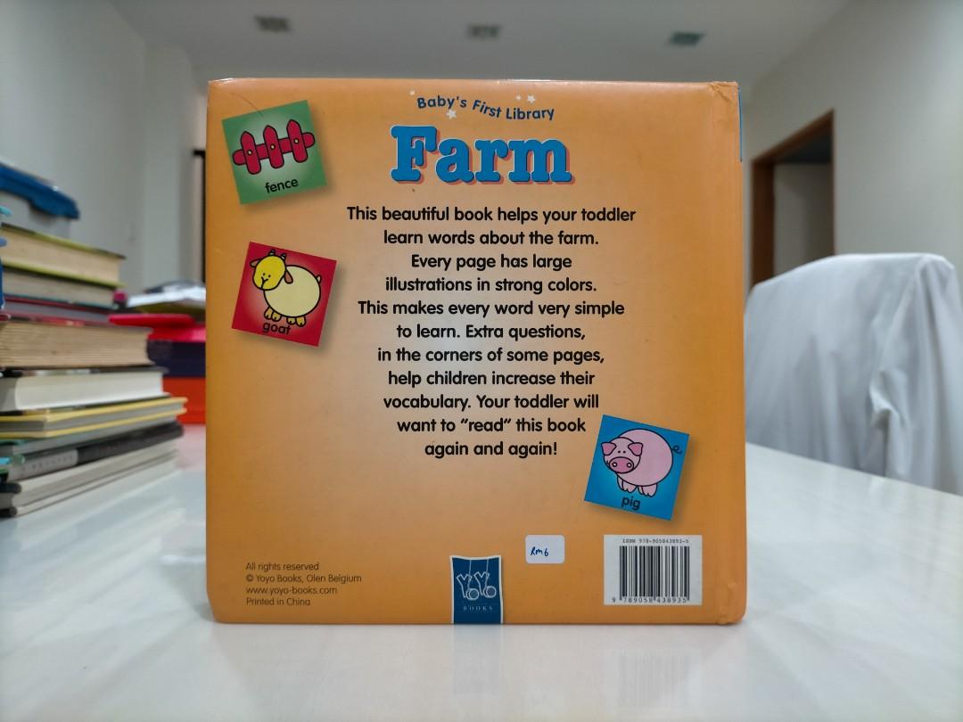 (ENG) Baby's First Library: Farm, Hobbies & Toys, Books & Magazines ...