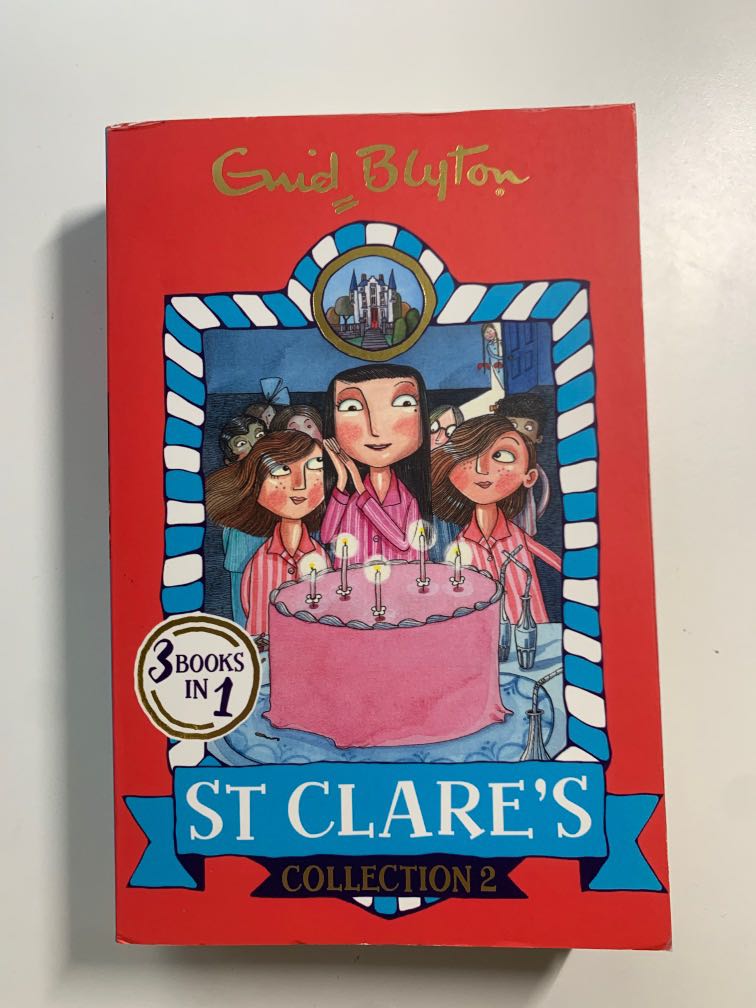 Enid Blyton 3in1 St Claire's Storybook, Hobbies & Toys, Books ...