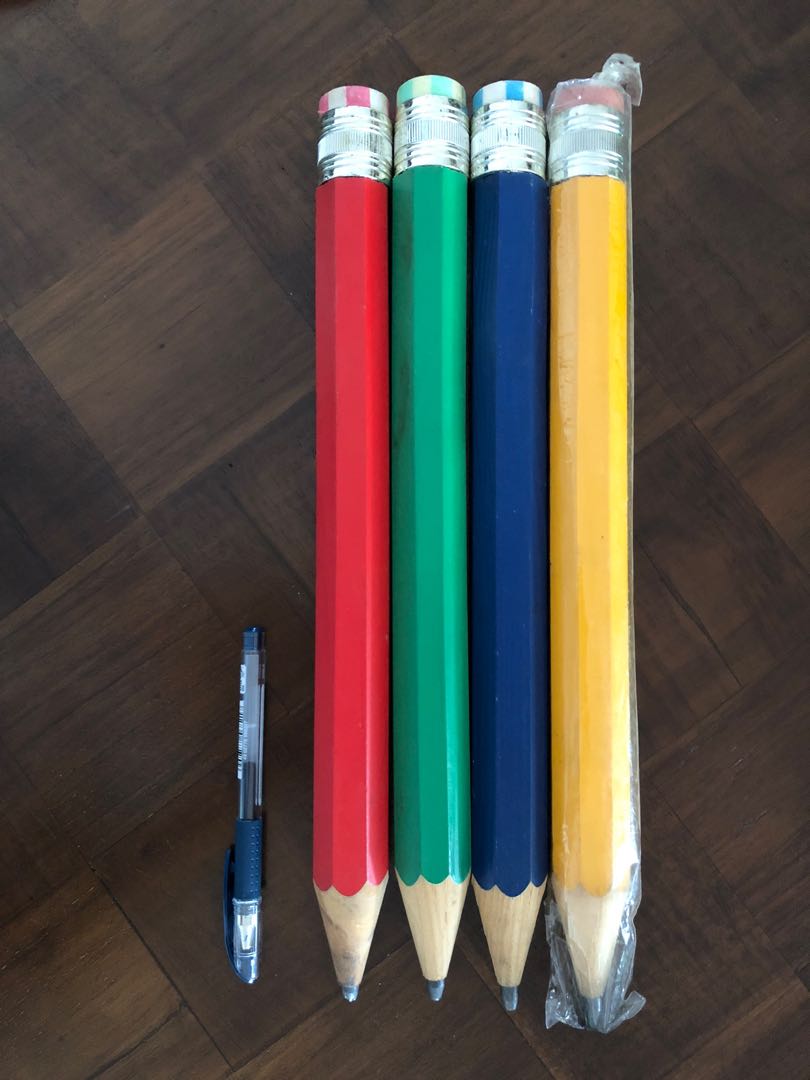 Extra large pencils, Hobbies & Toys, Stationery & Craft, Occasions ...