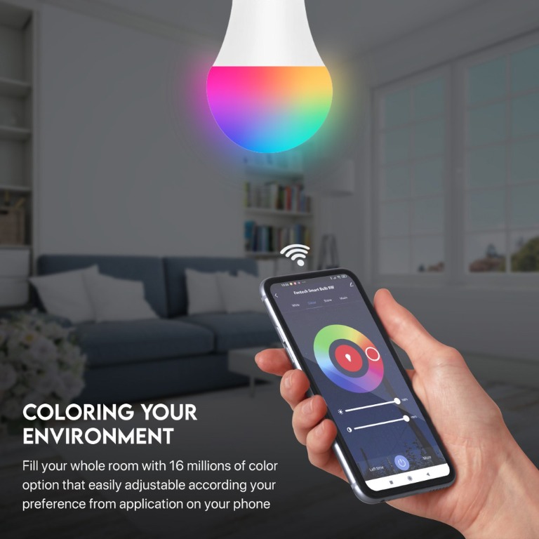 Fantech Smart Life Light Bulb, Furniture & Home Living, Lighting & Fans ...