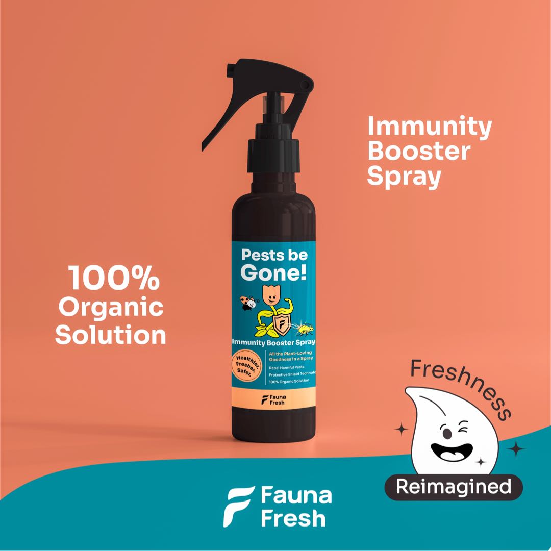 FaunaFresh Pest be gone / Plant Immunity booster spray/ Organic ...