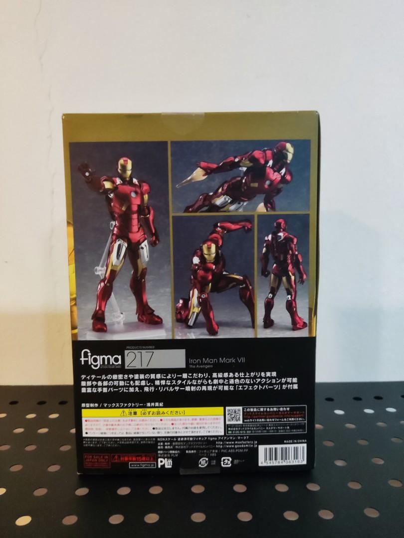 Figma 217 Iron Man Mark VII, Hobbies & Toys, Collectibles & Memorabilia ...