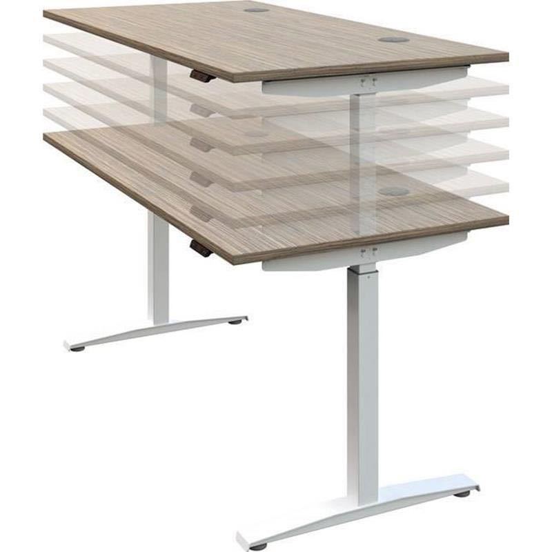 FLIGHT Electric Standing Computer Table / Desk, Furniture & Home Living ...