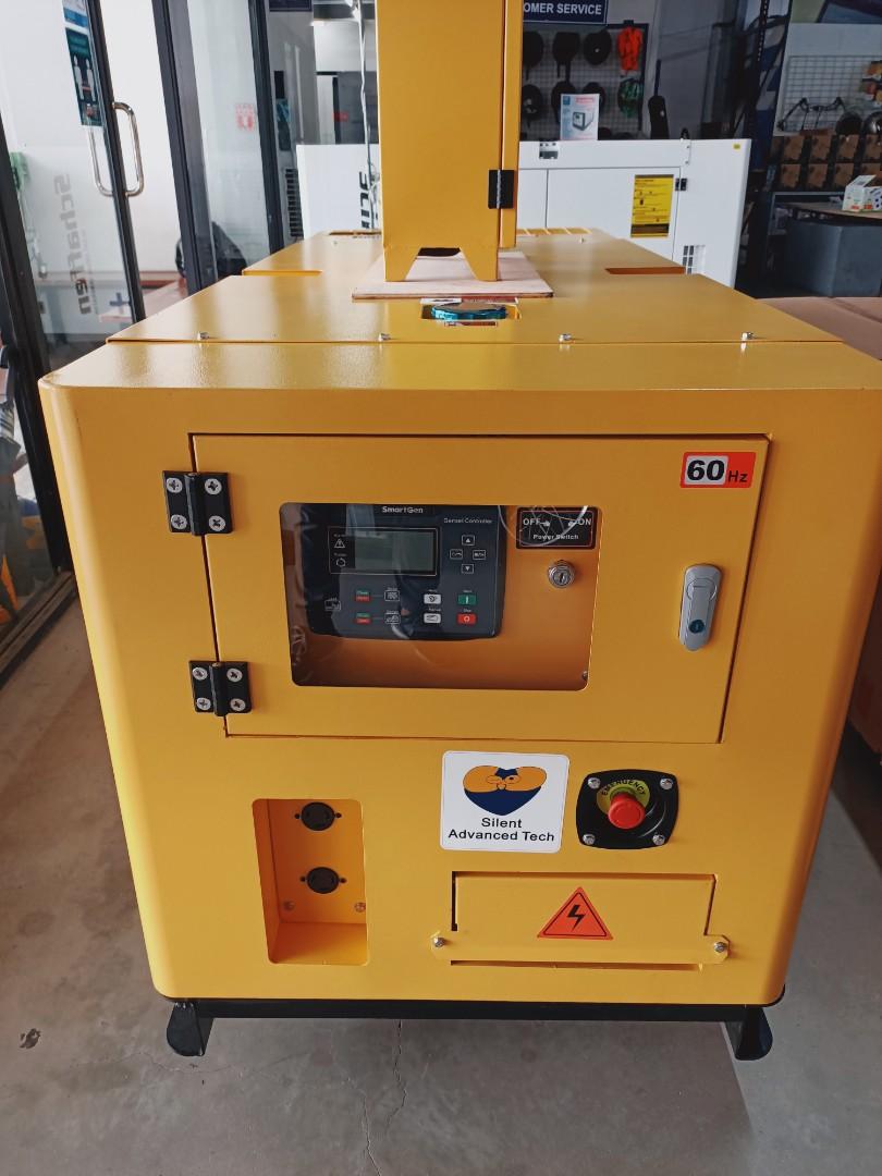 Generator Set With ATS, Commercial & Industrial, Construction Tools ...