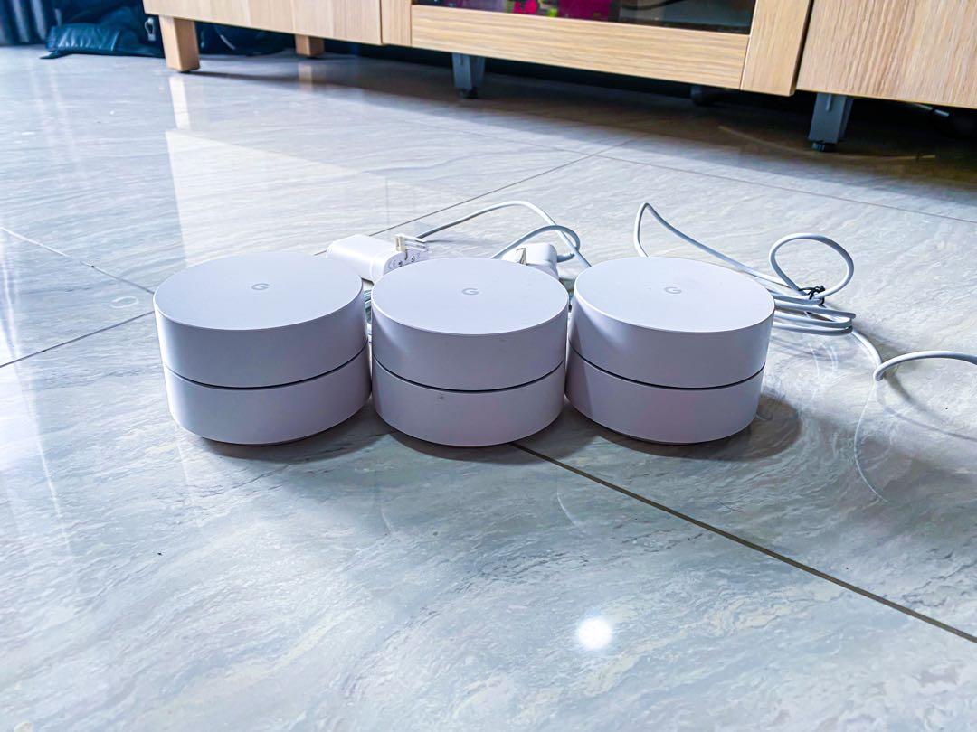 Google Mesh WiFi 3-pack, Computers & Tech, Parts & Accessories ...