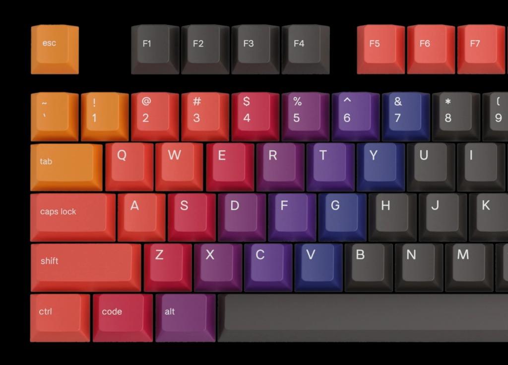 GPBT Celestial Series Keycaps (Ice/Fire), Computers & Tech, Parts ...