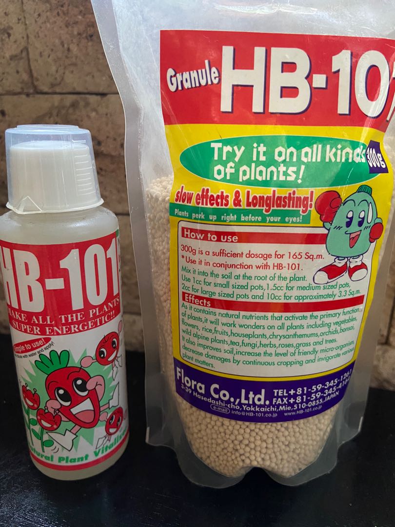 HB-101 Fertilizer, Furniture & Home Living, Gardening, Plants & Seeds ...