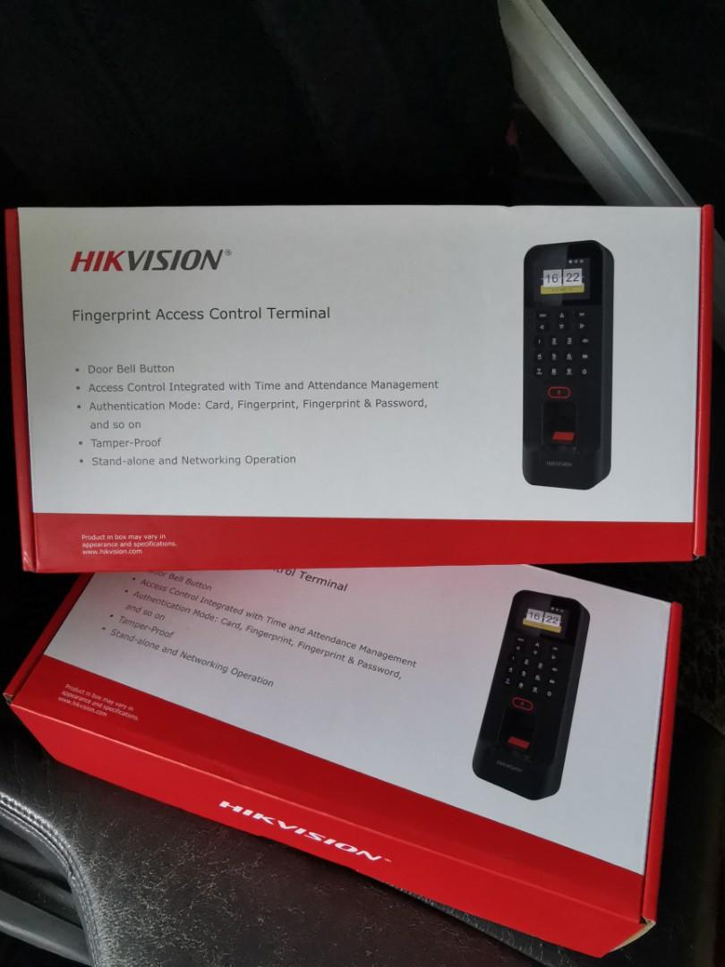 Hik Vision Fingerprint Door Access & Time Attendance Reader, Furniture ...