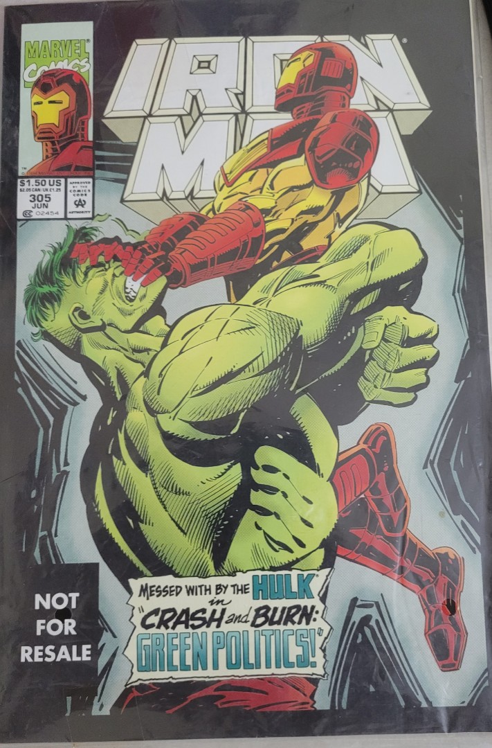 Hulkbuster First Appearance Iron Man comic|Marvel Legends edition ...