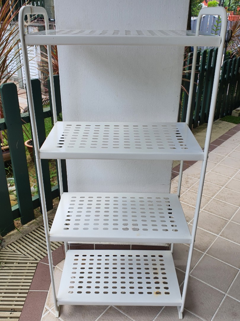 Ikea 4 tiers rack, Furniture & Home Living, Furniture, Shelves ...